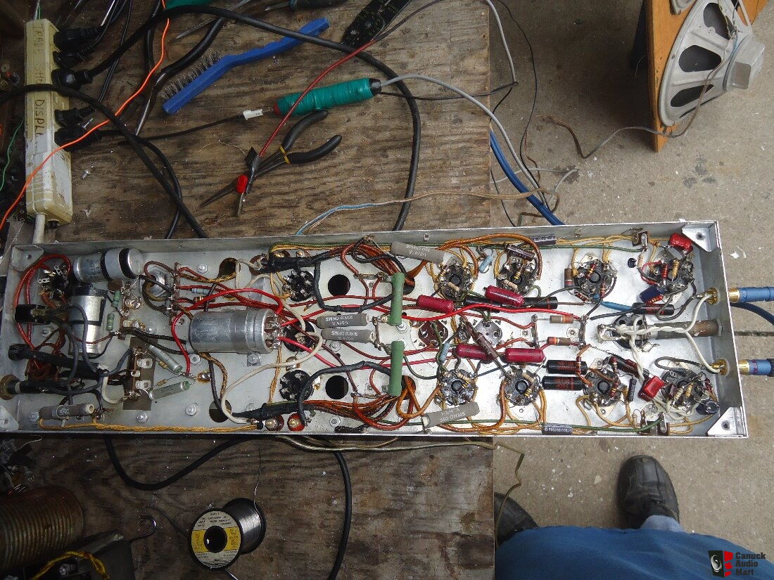 6F6 TUBE PUSH PULL STEREO hallman Amplifier Photo #1645111 - Canuck ...