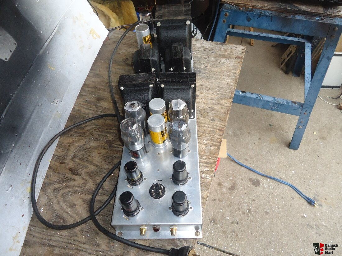 6F6 TUBE PUSH PULL STEREO hallman Amplifier Photo #1645111 - Canuck ...