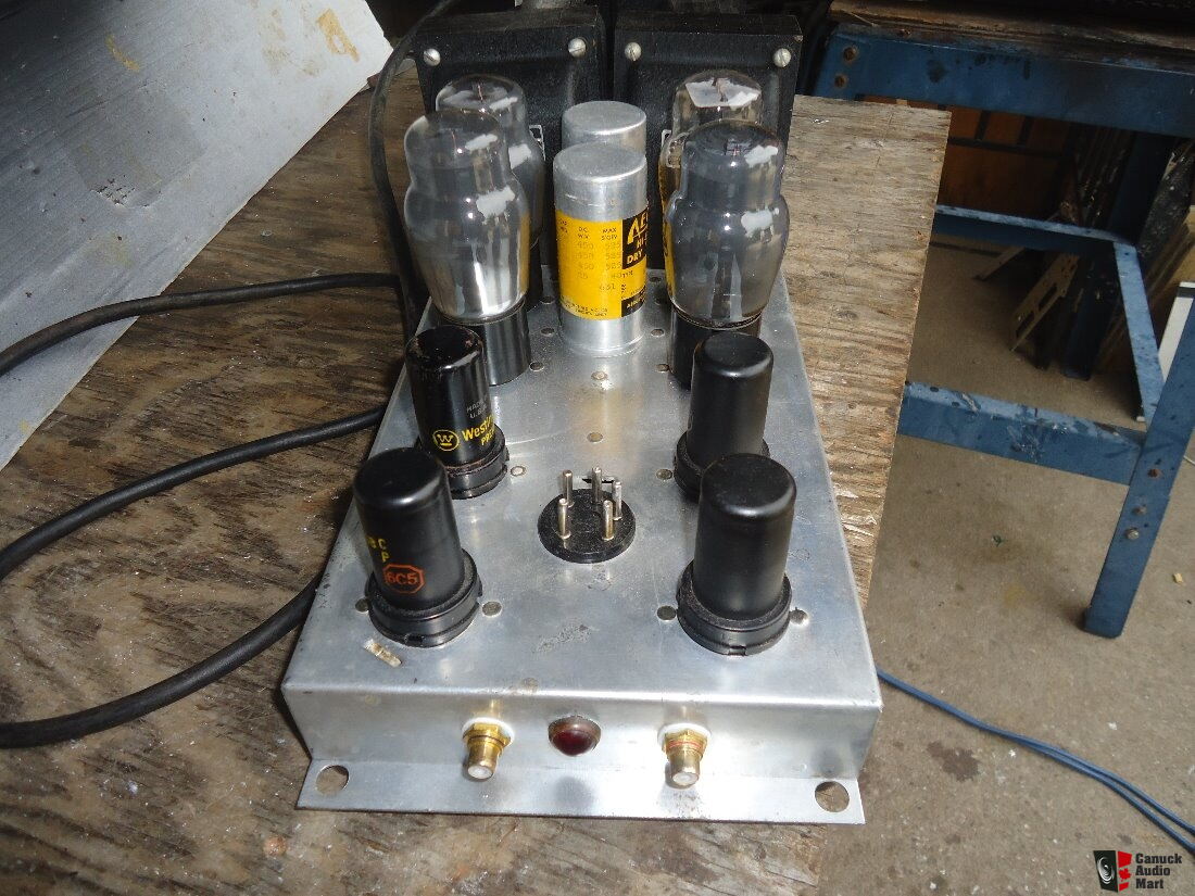 6F6 TUBE PUSH PULL STEREO hallman Amplifier Photo #1645111 - Canuck ...