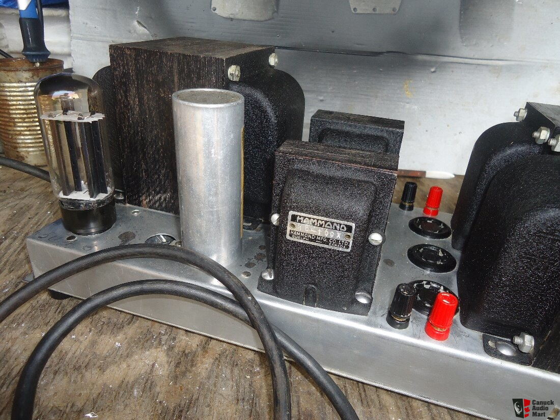 6F6 TUBE PUSH PULL STEREO hallman Amplifier Photo #1645111 - Canuck ...