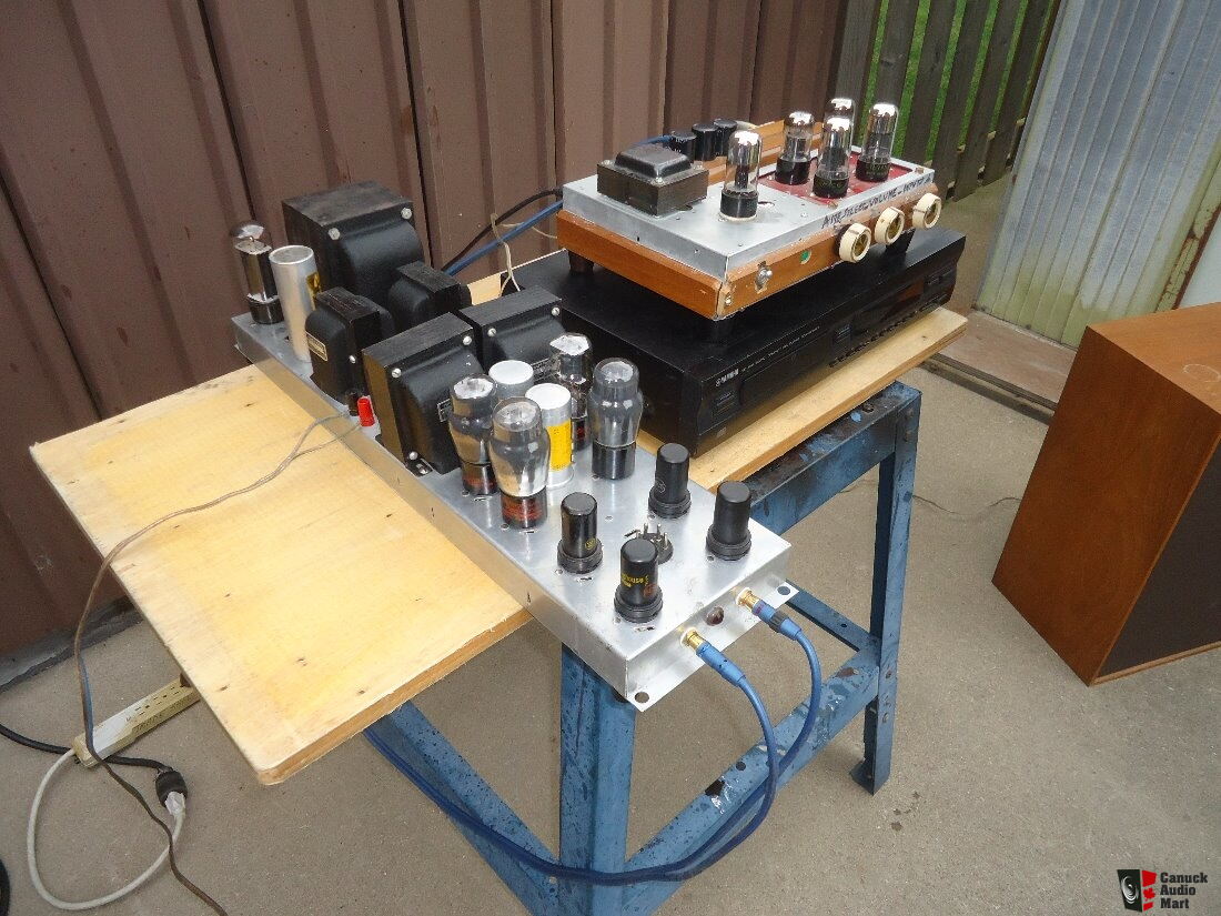 6F6 TUBE PUSH PULL STEREO hallman Amplifier Photo #1645111 - Canuck ...