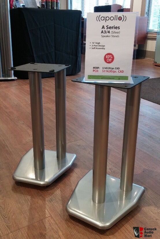 APOLLO A2/4 Speaker Stands: Mint; 67% Off Photo #1646416 - US Audio Mart