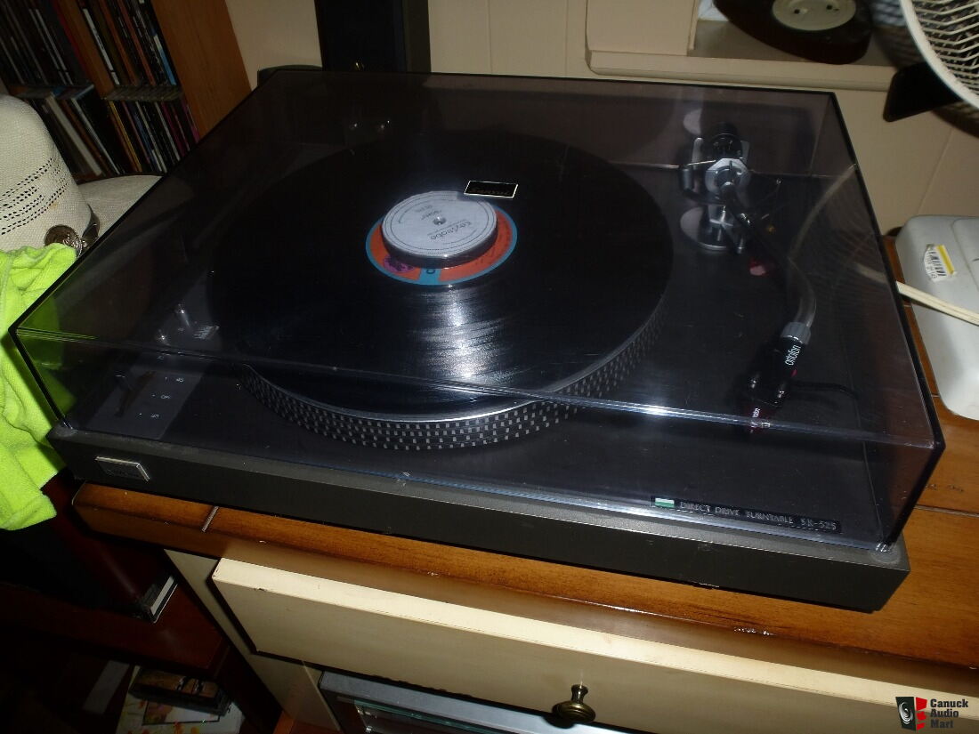 Vintage Sansui SR-525 Turntable with Ortofon 2M Red For Sale - Canuck ...