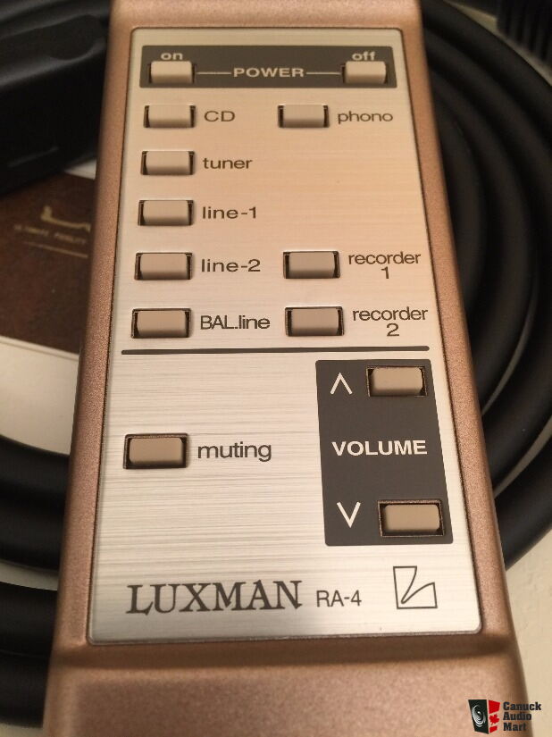 Luxman C-5 Signature Preamplifier Photo #1653307 - US Audio Mart