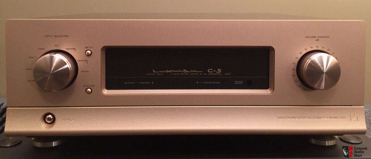 Luxman C-5 Signature Preamplifier Photo #1653303 - US Audio Mart