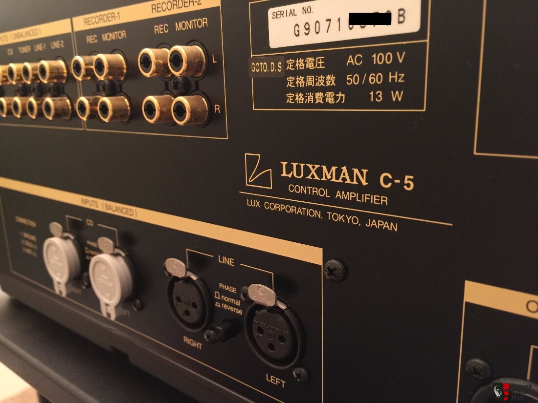Luxman C-5 Signature Preamplifier Photo #1653303 - Canuck Audio Mart
