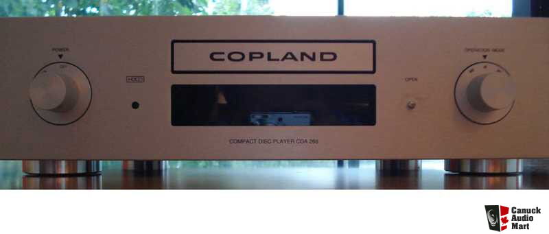 COPLAND CDA 266 CD PLAYER W/ K-DAC Photo #165814 - Canuck Audio Mart