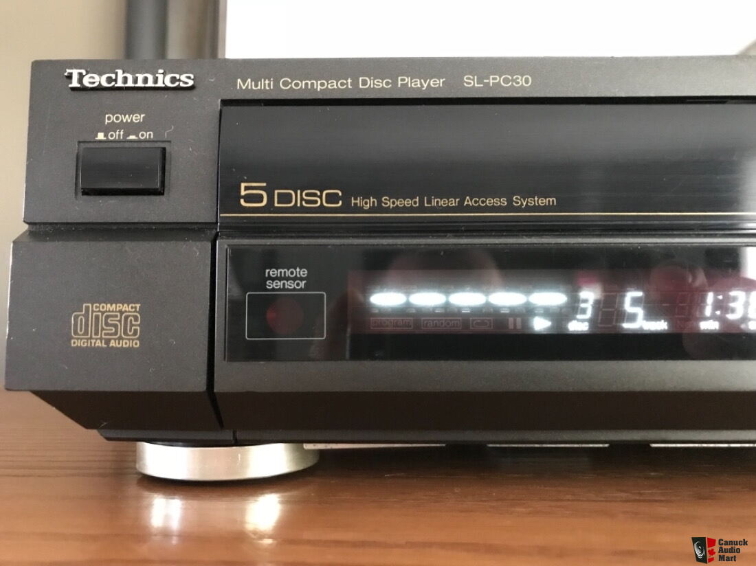 Technics Muliti Compact 5 Disc CD player SL-PC30 Photo #1663207 - US ...