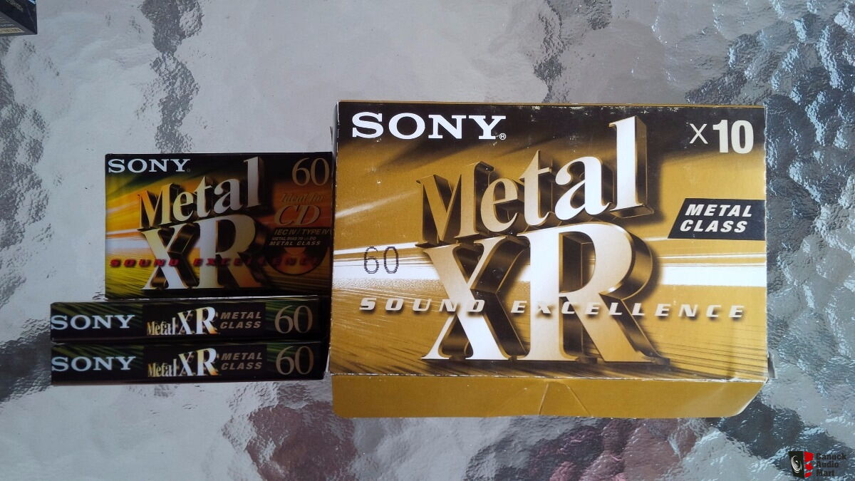 Sony XR Metal Cassette Tapes For Sale - Canuck Audio Mart