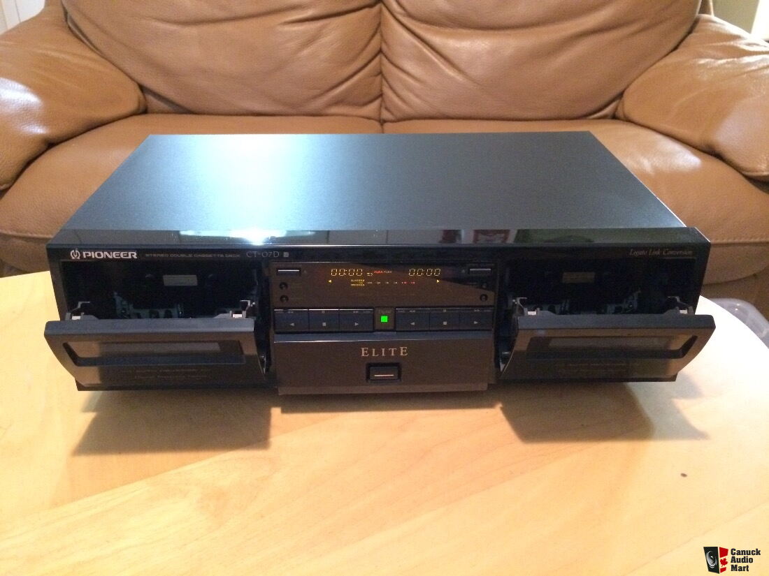 Pioneer Elite CT-07D cassette deck RARE! Photo #1663573 - US Audio Mart