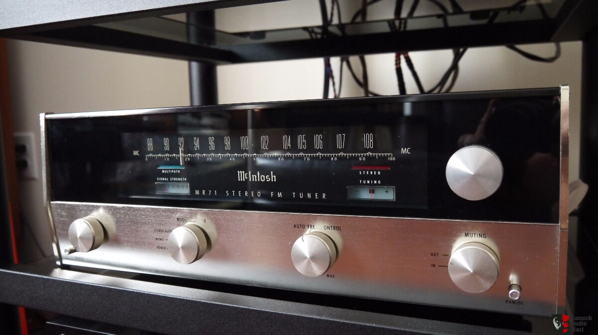 McIntosh MR71 Tube Tuner **Just Serviced Photo #1663590 - Canuck Audio Mart