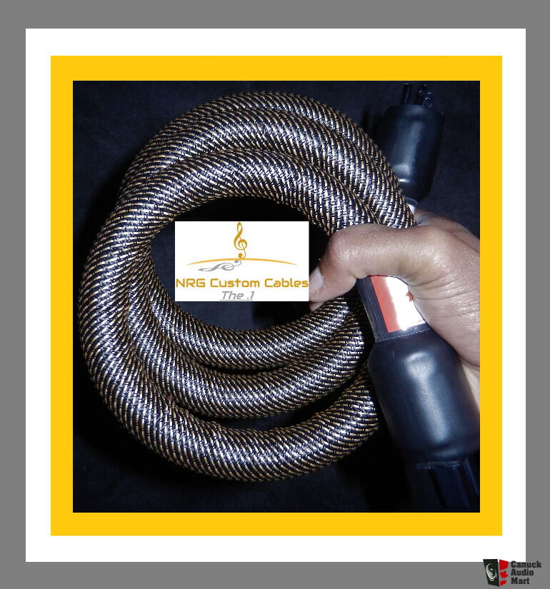 NRG Custom Cables - 'The .1' 8 AWG Power Cord Photo #1665936 - UK Audio ...
