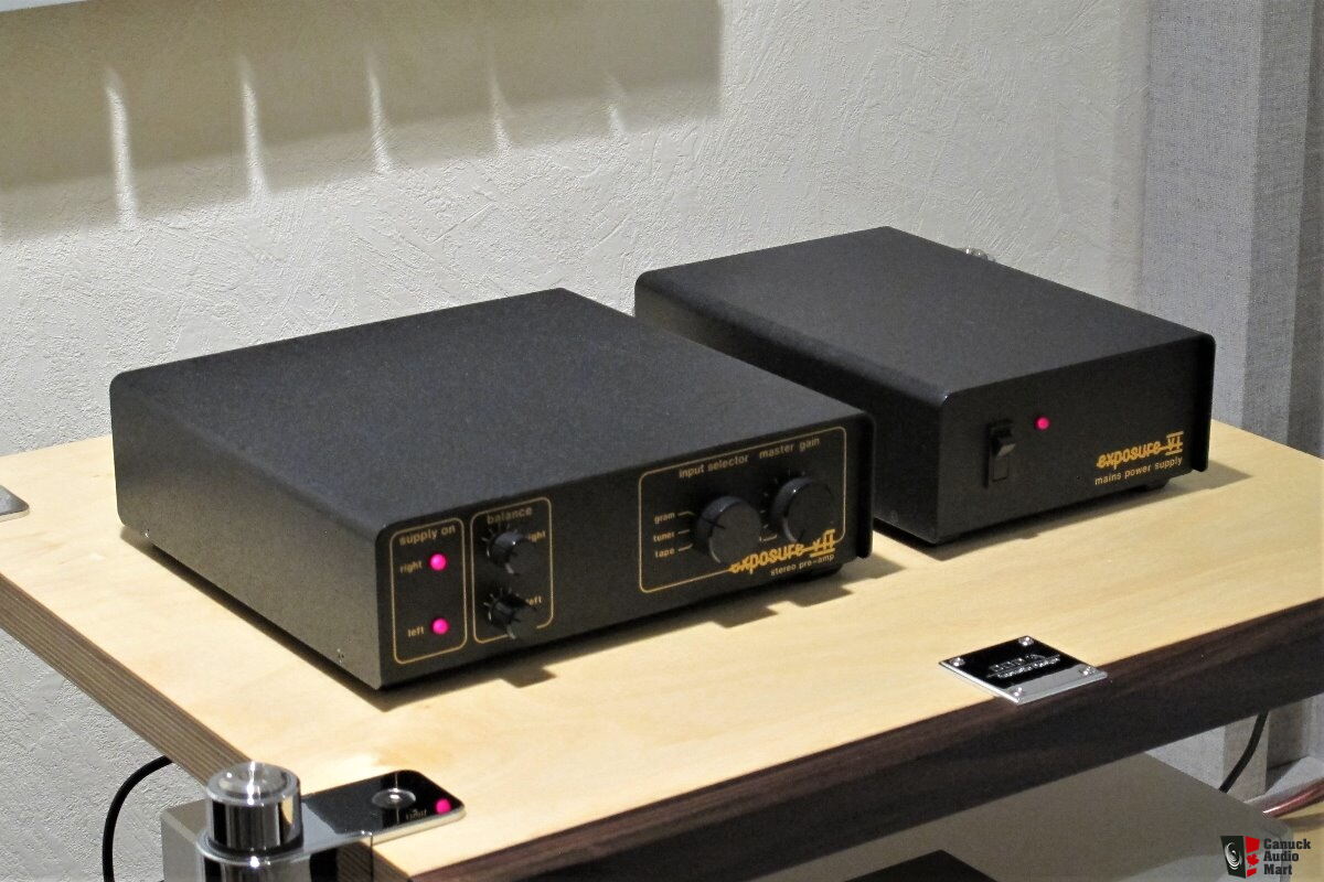 Exposure VII preamplifier with Exposure VI power supply - EXCELLENT ...