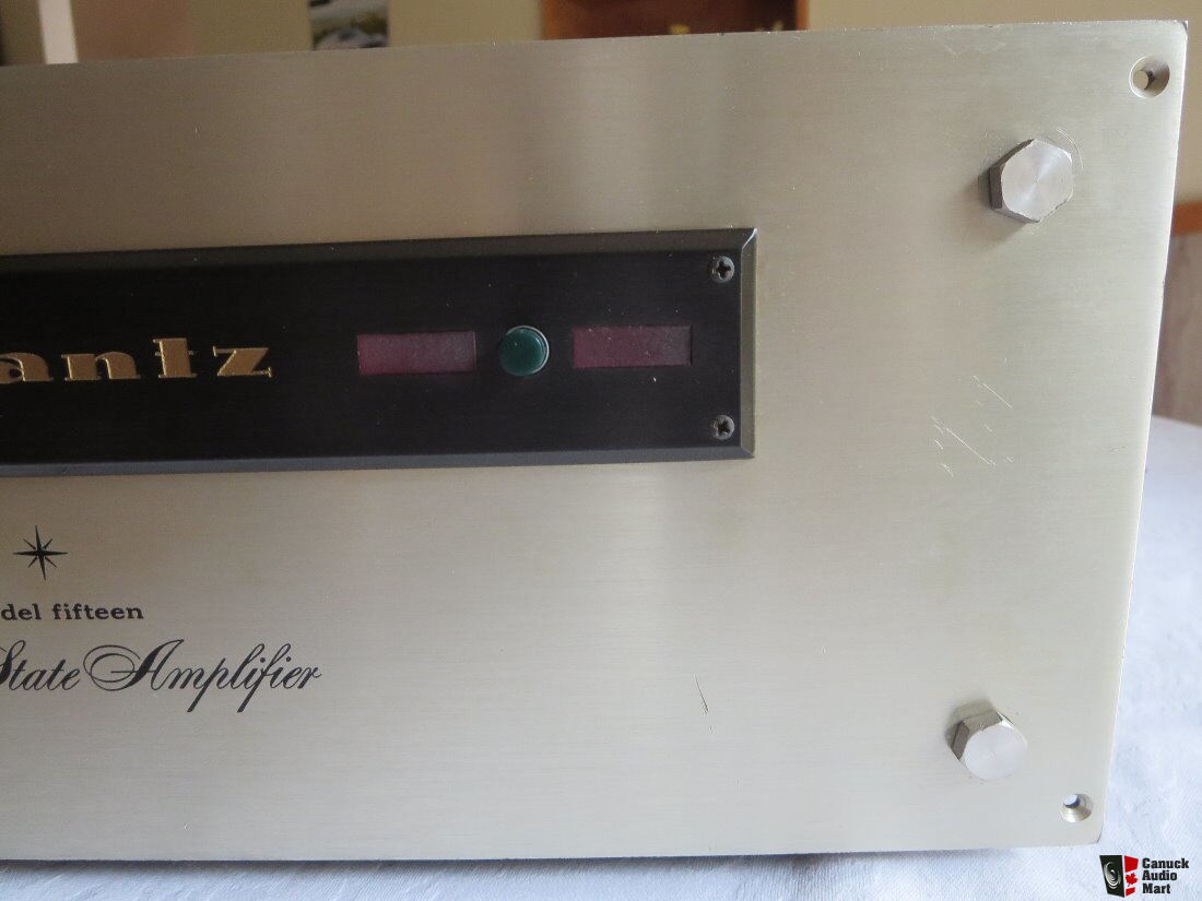 Marantz Model Fifteen 15 dual monoblock amplifier ( SALE PENDING ...