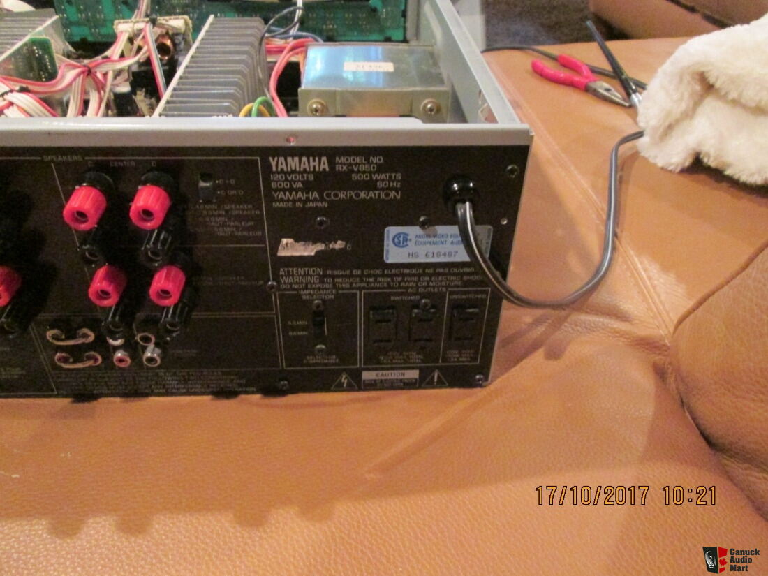 Yamaha RX-V850 5.1 Channel A/V Receiver Photo #1670867 - UK Audio Mart