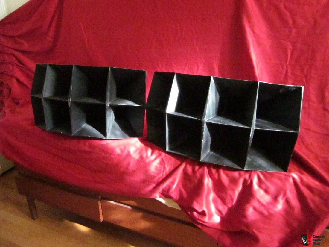 Altec 805 B tar-filled Horns (pair) Photo #1671995 - Canuck Audio Mart