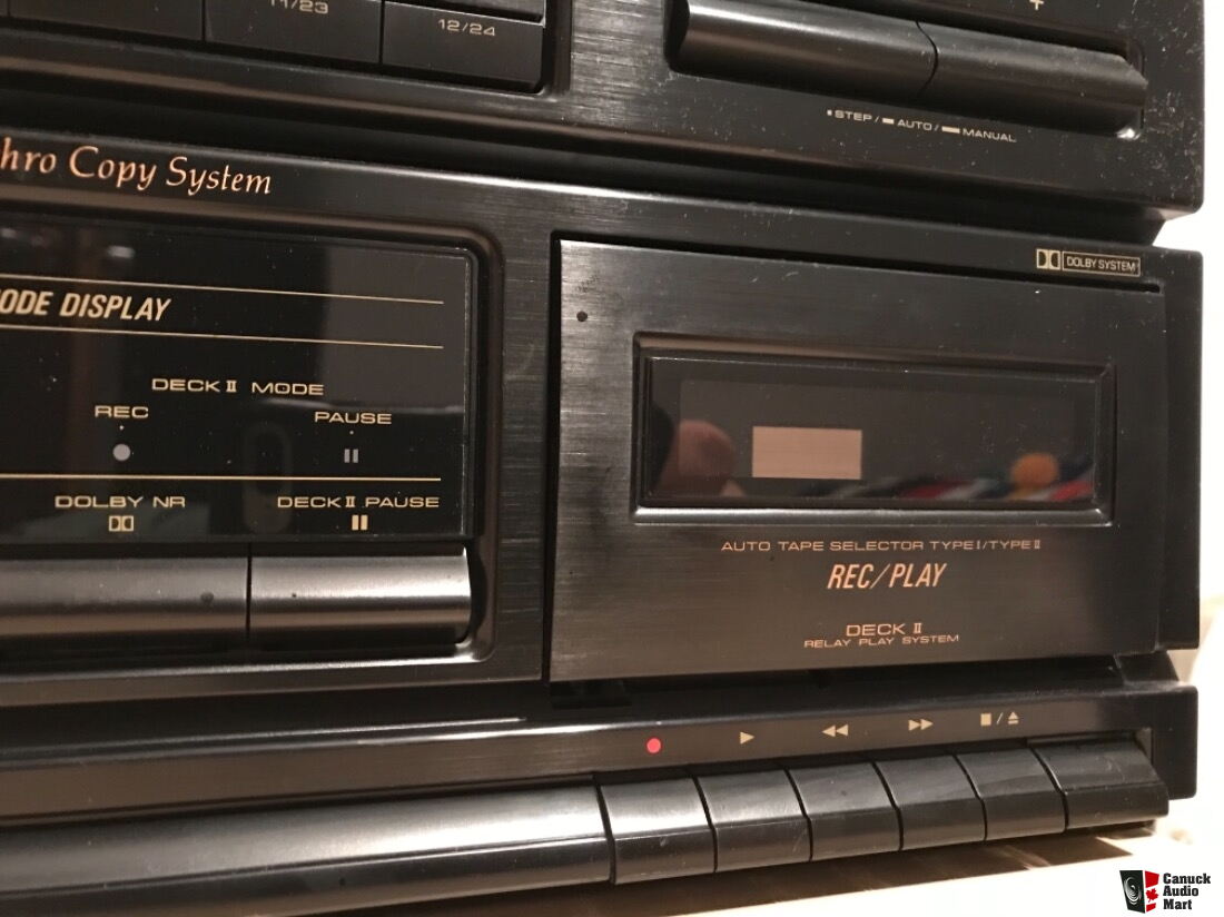 1993 pioneer rx-760 dolby stereo system dual cassette Excellent 4 in 1 ...