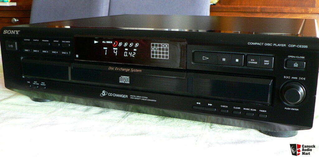 SONY CDP-CE335 5 CD Player changer Photo #167569 - Canuck Audio Mart