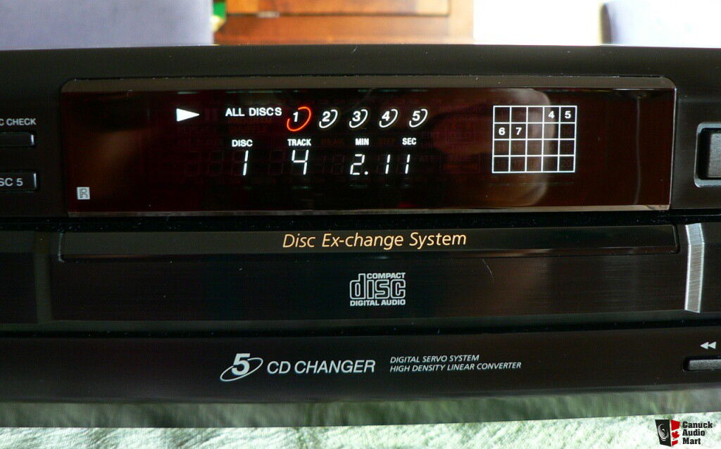 SONY CDP-CE335 5 CD Player changer Photo #167569 - Canuck Audio Mart