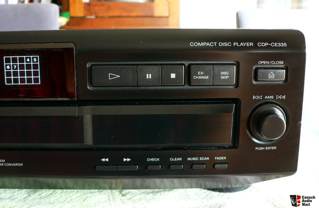 SONY CDP-CE335 5 CD Player changer Photo #167569 - Canuck Audio Mart