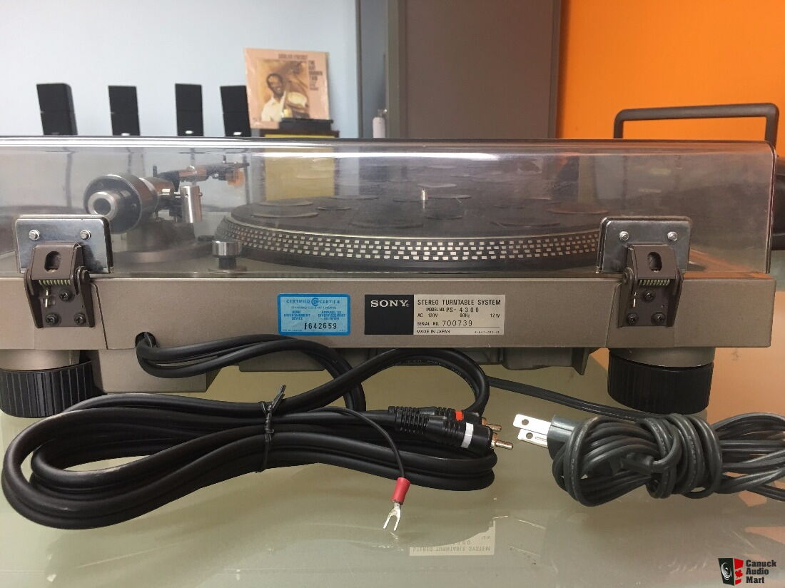Sony PS-4300 Direct Drive Turntable Photo #1680329 - US Audio Mart