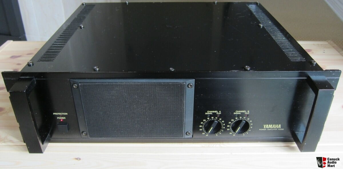 Yamaha P2250 Stereo Amp Amplifier Pro or HI-FI use 250 WPC RMS /4Ohm 19 ...