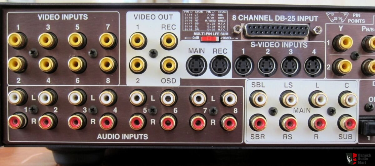 ADA Cinema Rhapsody MACH II HT or Stereo Preamplifier Preamp Processor ...