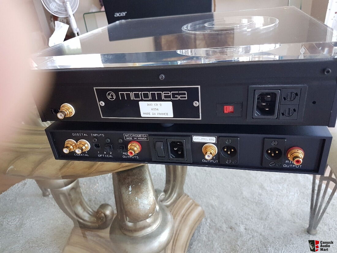 Micromega DUO CD2 transport & DUO PRO dac Photo #1682875 - US Audio Mart