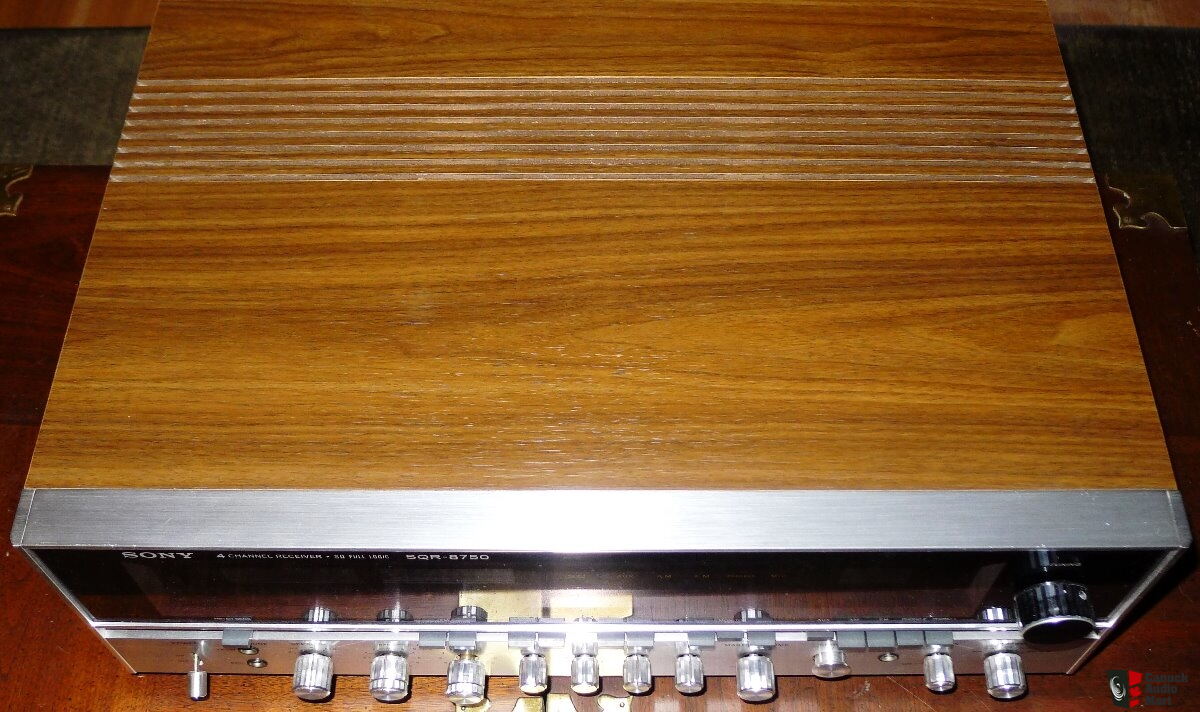 Vintage Sony SQR-8750 Quadraphonic Receiver with Full-Logic SQ Decoder ...
