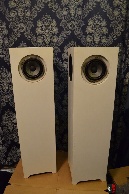 Epicure EPI Microtower M1 M75 rare set of Vintage Speakers 1974 White ...