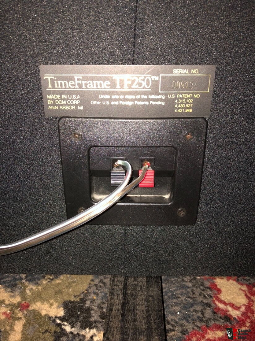 Vintage DCM TimeFrames TF250 Speakers Photo #1685726 - Canuck Audio Mart
