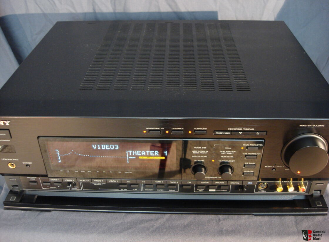 SONY ES TA-E2000ESD preamplifier / Control center and DAC Photo ...