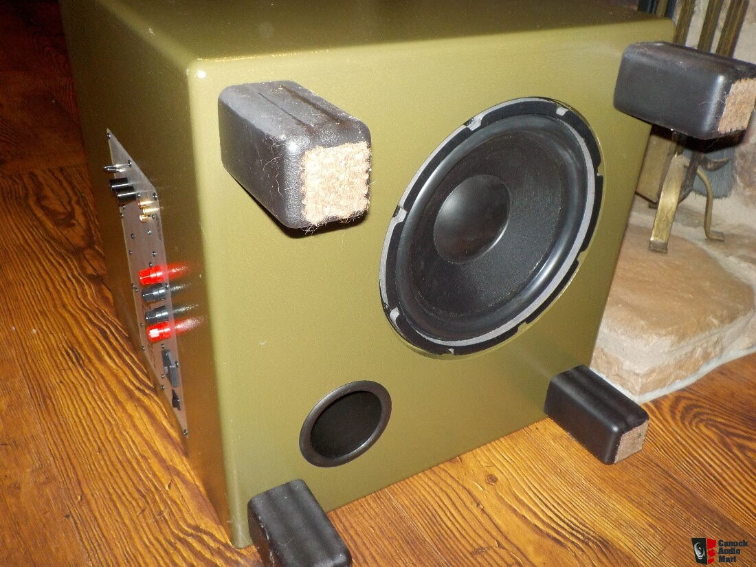 Subwoofer with BASH amplifier inside