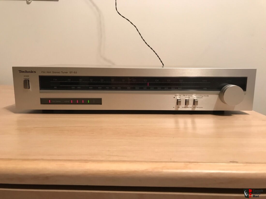 1982 Technics ST-S2 Stereo Tuner Am/ Fm dedicated Radio component Photo ...