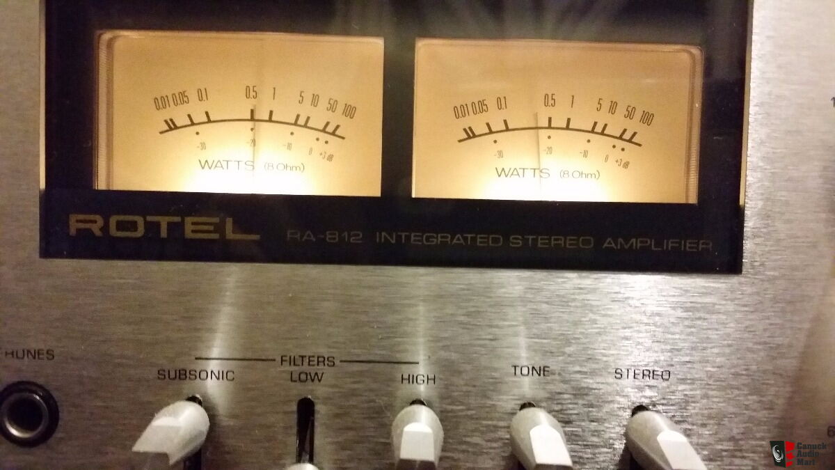 Rotel RA-812 Stereo Integrated Amplifier Photo #1701101 - UK Audio Mart