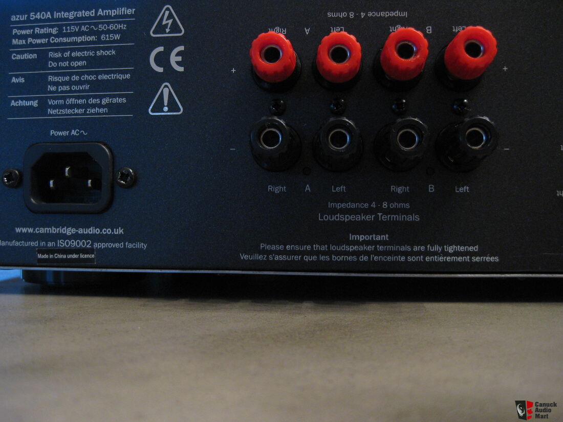 Cambridge audio 540a v1 Photo #1703125 - UK Audio Mart