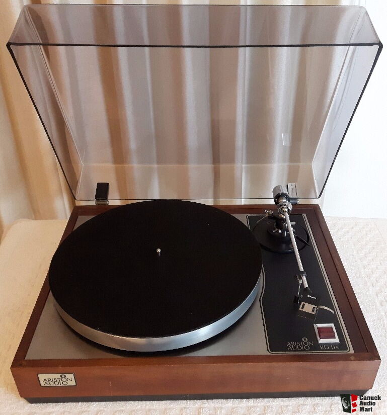 Ariston RD11S belt-drive turntable with Grace G-707 tonearm Photo ...