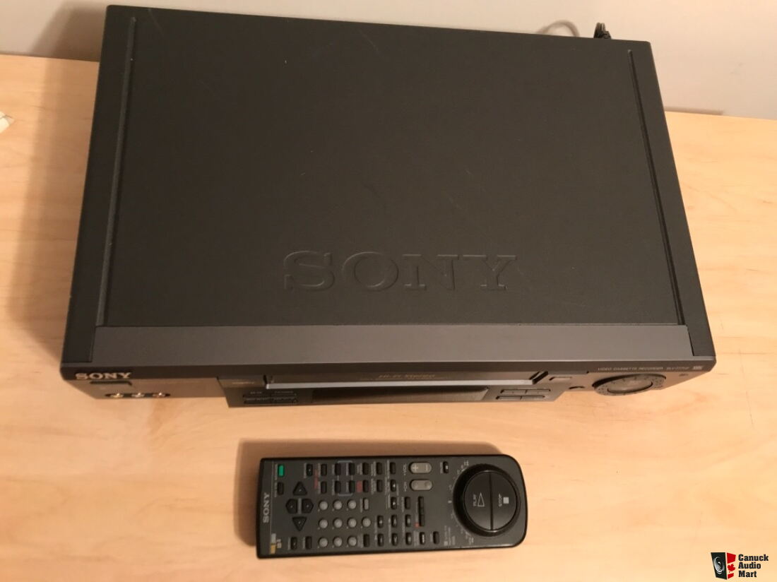 SONY Video Cassette Recorder VHS VCR Player SLV-777HF w/ remote Photo ...