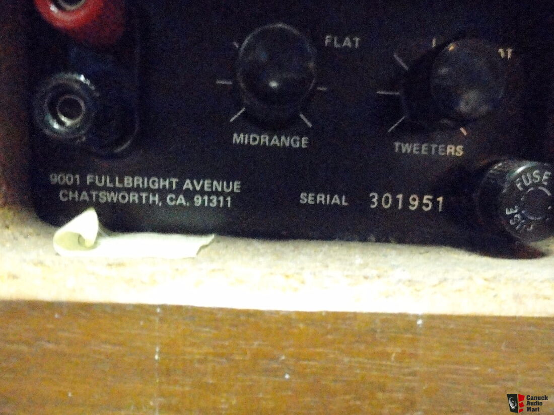 Infinity Monitor 1a Speakers Photo #1707480 - UK Audio Mart