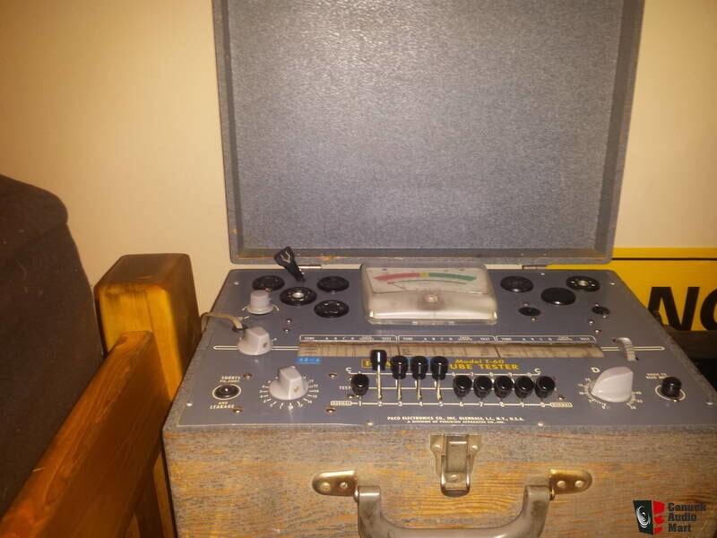 PACO T-60 Tube tester Photo #1707715 - Canuck Audio Mart