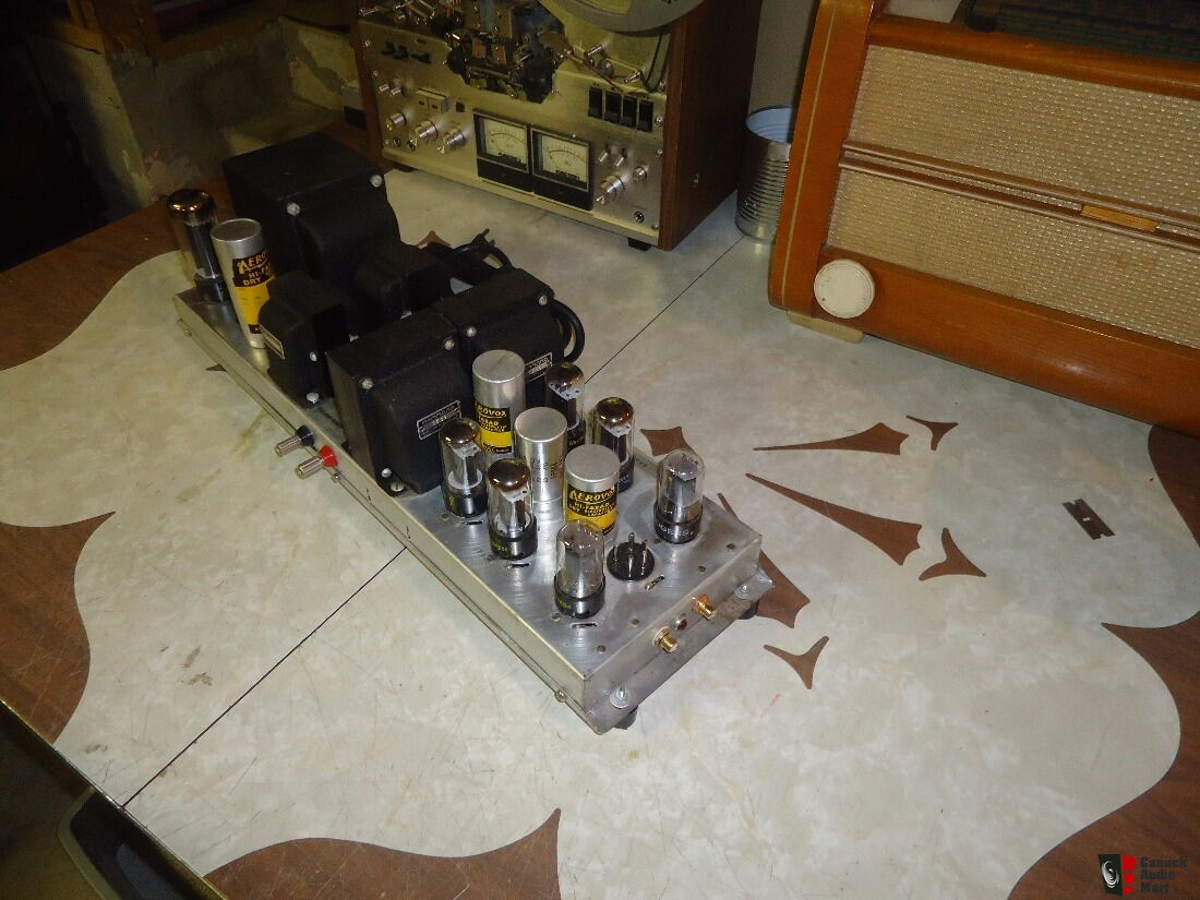 Vintage HALLMAN STEREO 6F6 P.P. TUBE Amplifier For Sale - US Audio Mart
