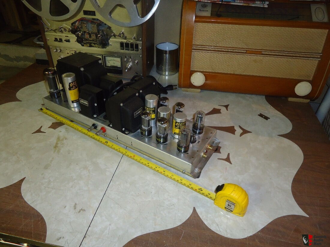 Vintage HALLMAN STEREO 6F6 P.P. TUBE Amplifier Photo #1707960 - US ...