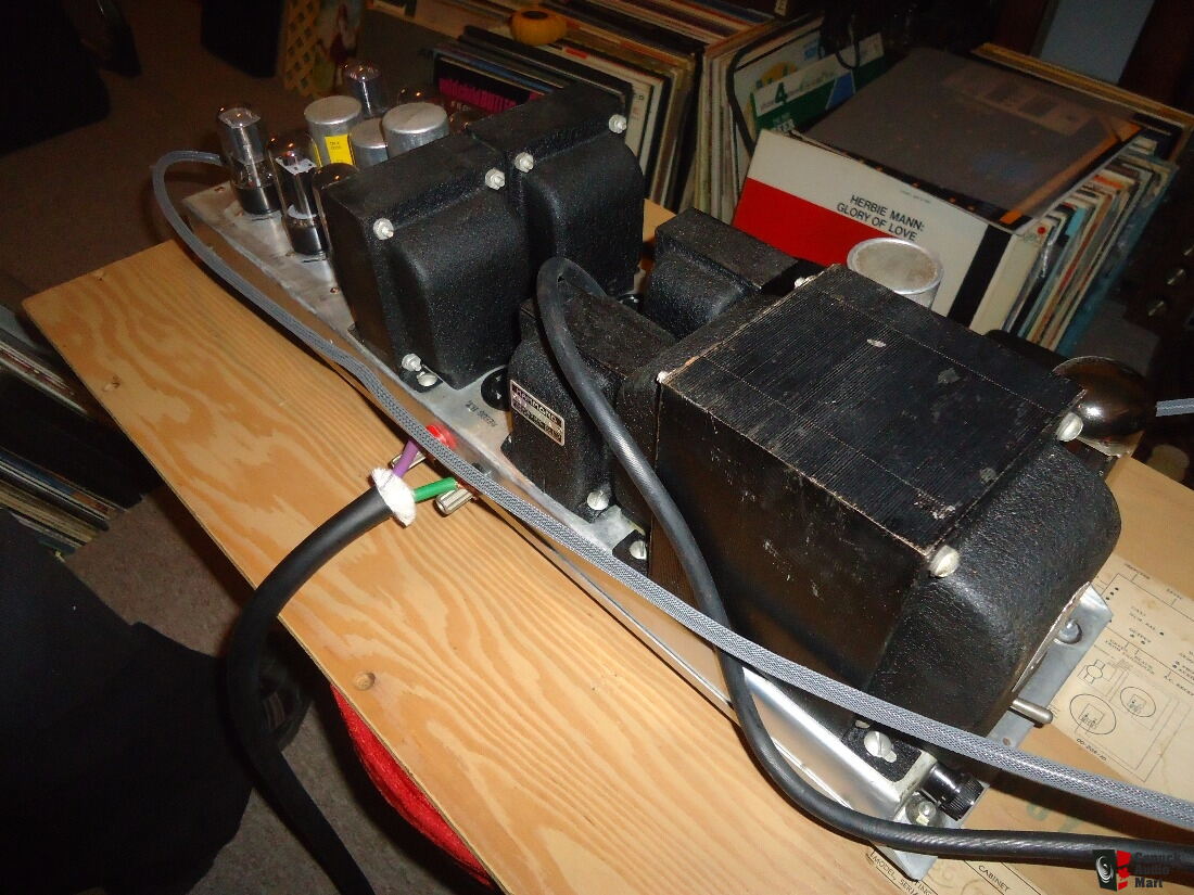 Vintage HALLMAN STEREO 6F6 P.P. TUBE Amplifier Photo #1707960 - US ...
