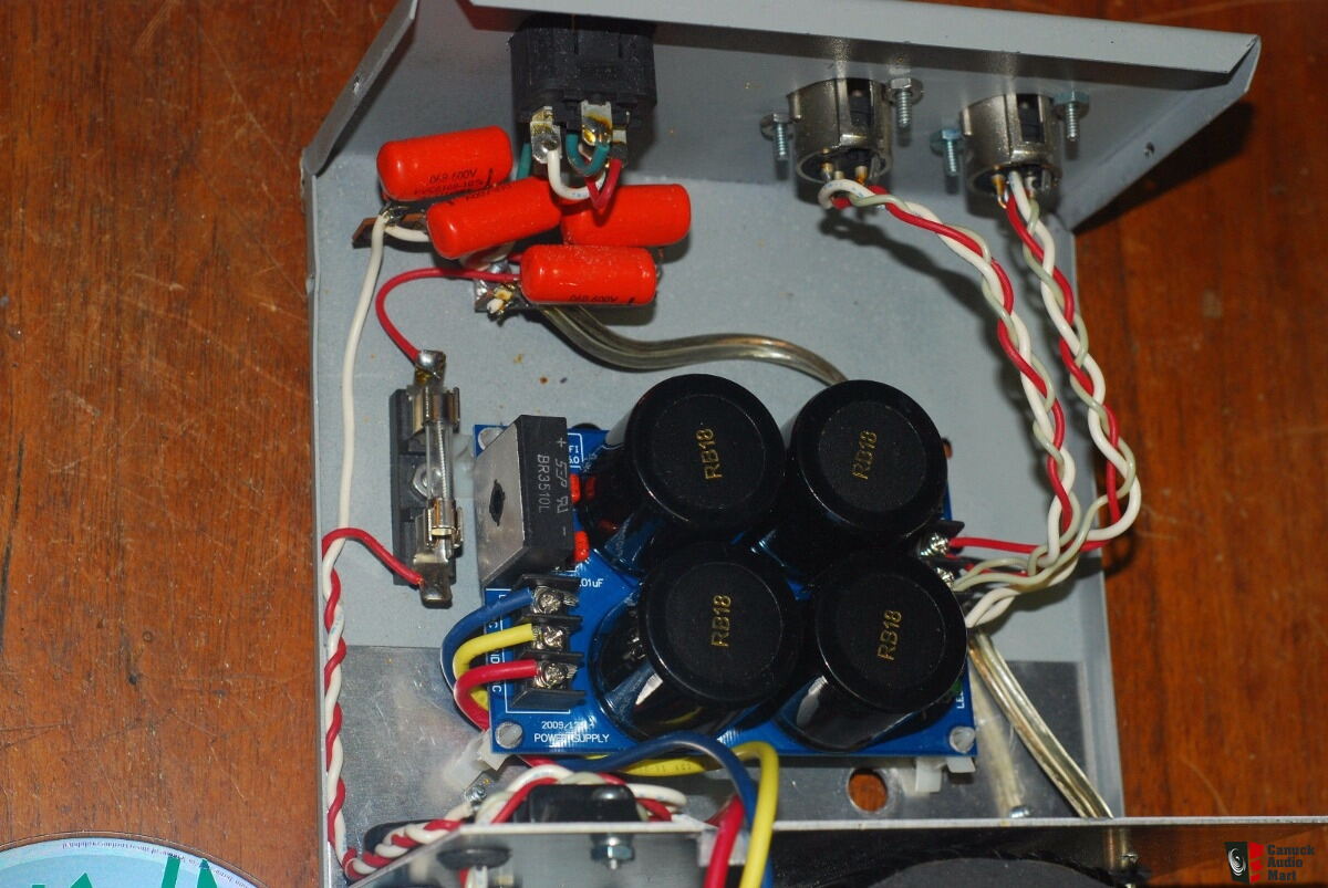 Gaincard clone w/ power supply humpty style Gainclone LM3875 ic ...
