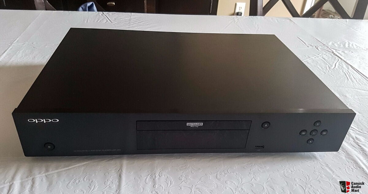 Oppo UDP-203 4K Ultra HD Blu-ray Disc Player For Sale - Canuck Audio Mart