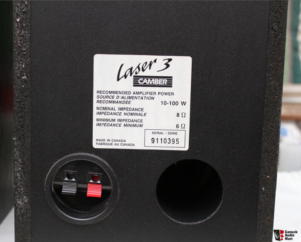 Camber Laser 3 speakers Photo #1710664 - Canuck Audio Mart