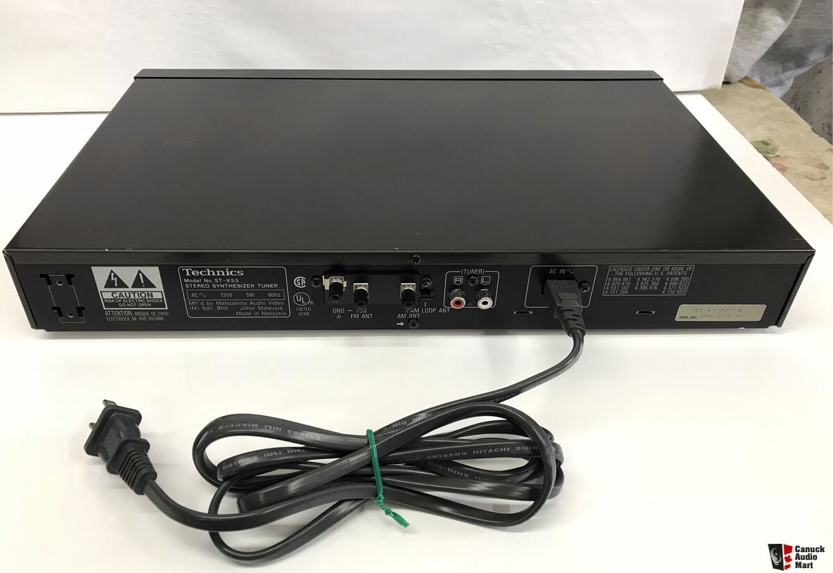 Technics ST-K55 AM-FM Tuner Photo #1718212 - Canuck Audio Mart
