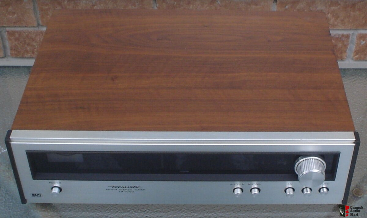 HOLD** Realistic TM-1000 (31-1981) AM/ FM Stereo Tuner Photo #1723662 ...