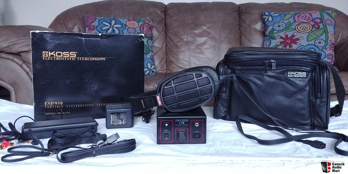 Fabulous Koss ESP950 Electrostatic System - price includes Canadian ...