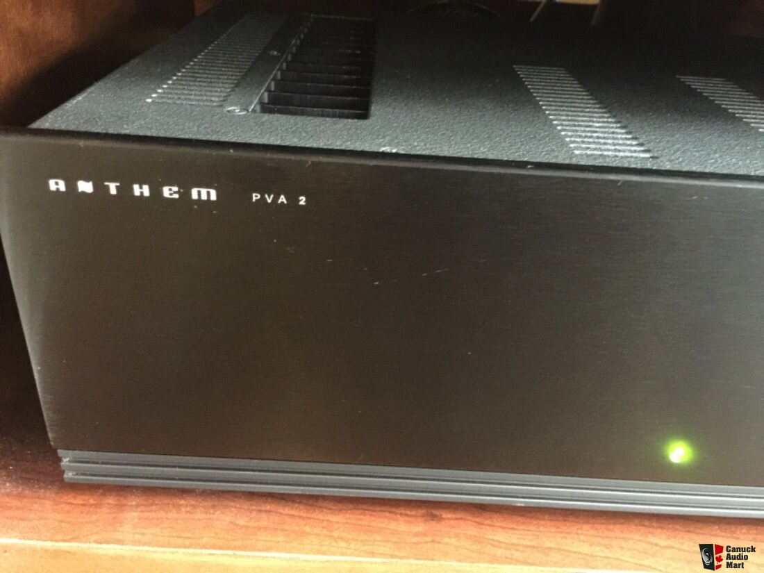 Anthem PVA 2 Power Amplifier with 2 Channels Photo #1729117 - Canuck ...